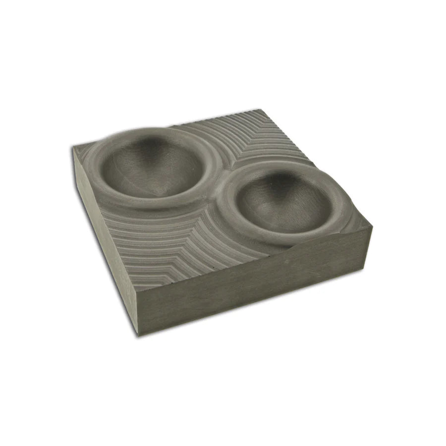 Classic 2 Spot Bump Style Marble Mold – Asheville Glass supply