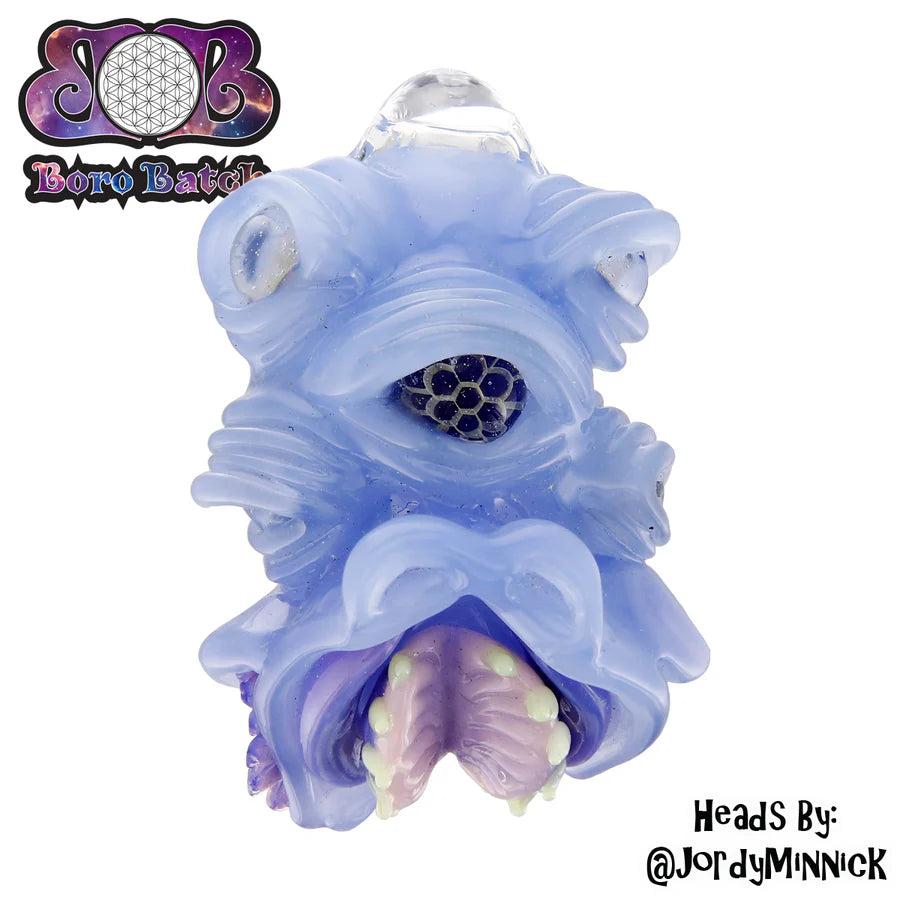 Boro Batch Blue Moonshine Rod – Asheville Glass supply